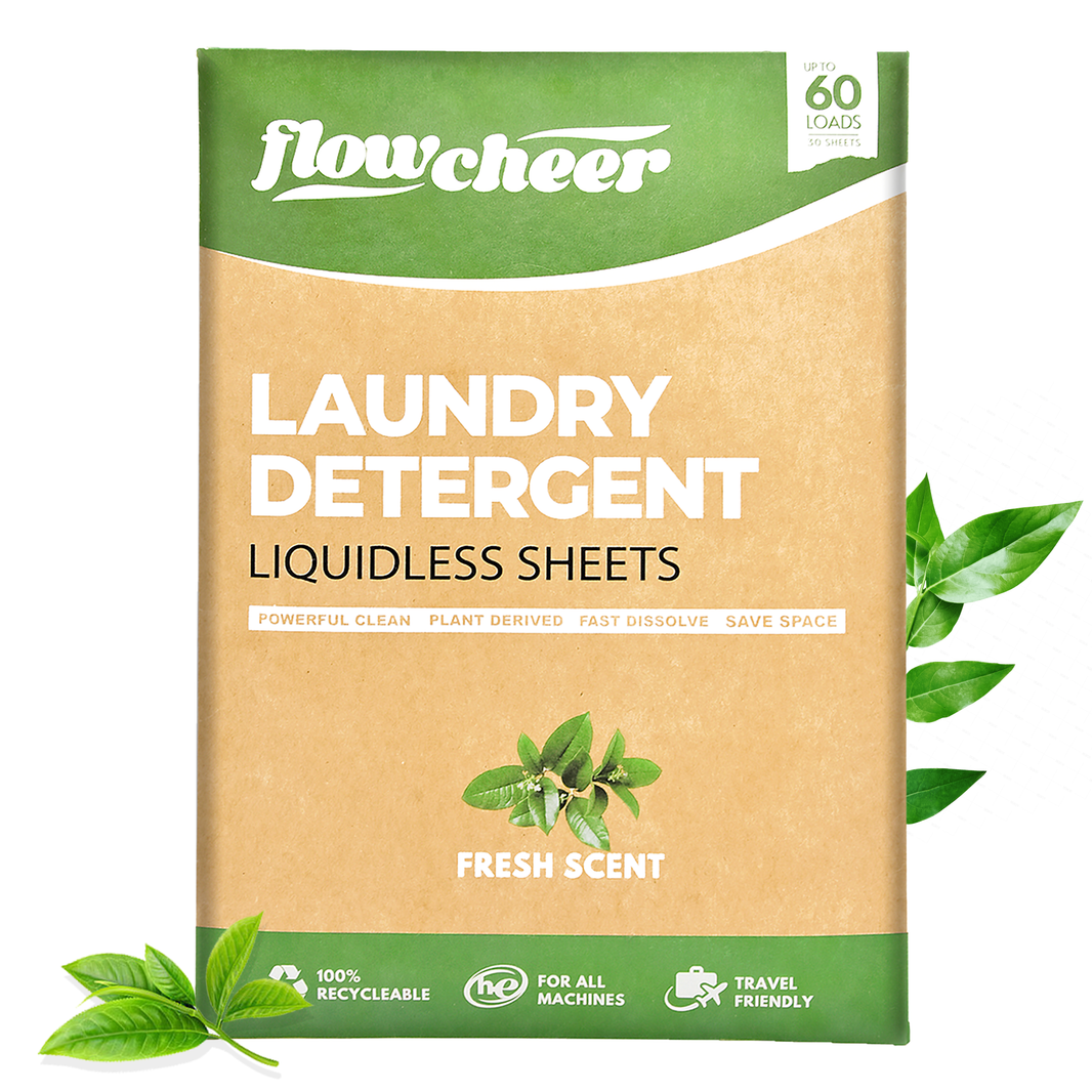 Introducing Flowcheer Fresh Laundry Detergent Sheets: The Enzyme-Power
